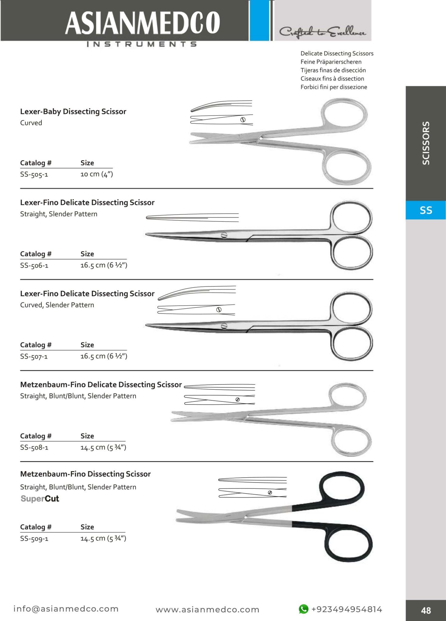 Surgical Scissors – AsianMed & Co